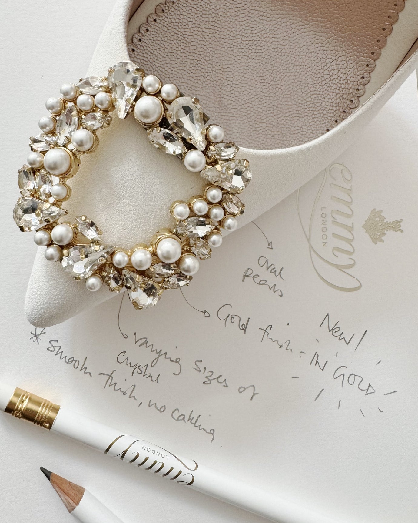 Enhance Your Shoes with Exquisite Bejewelled Shoe Clips | Emmy London