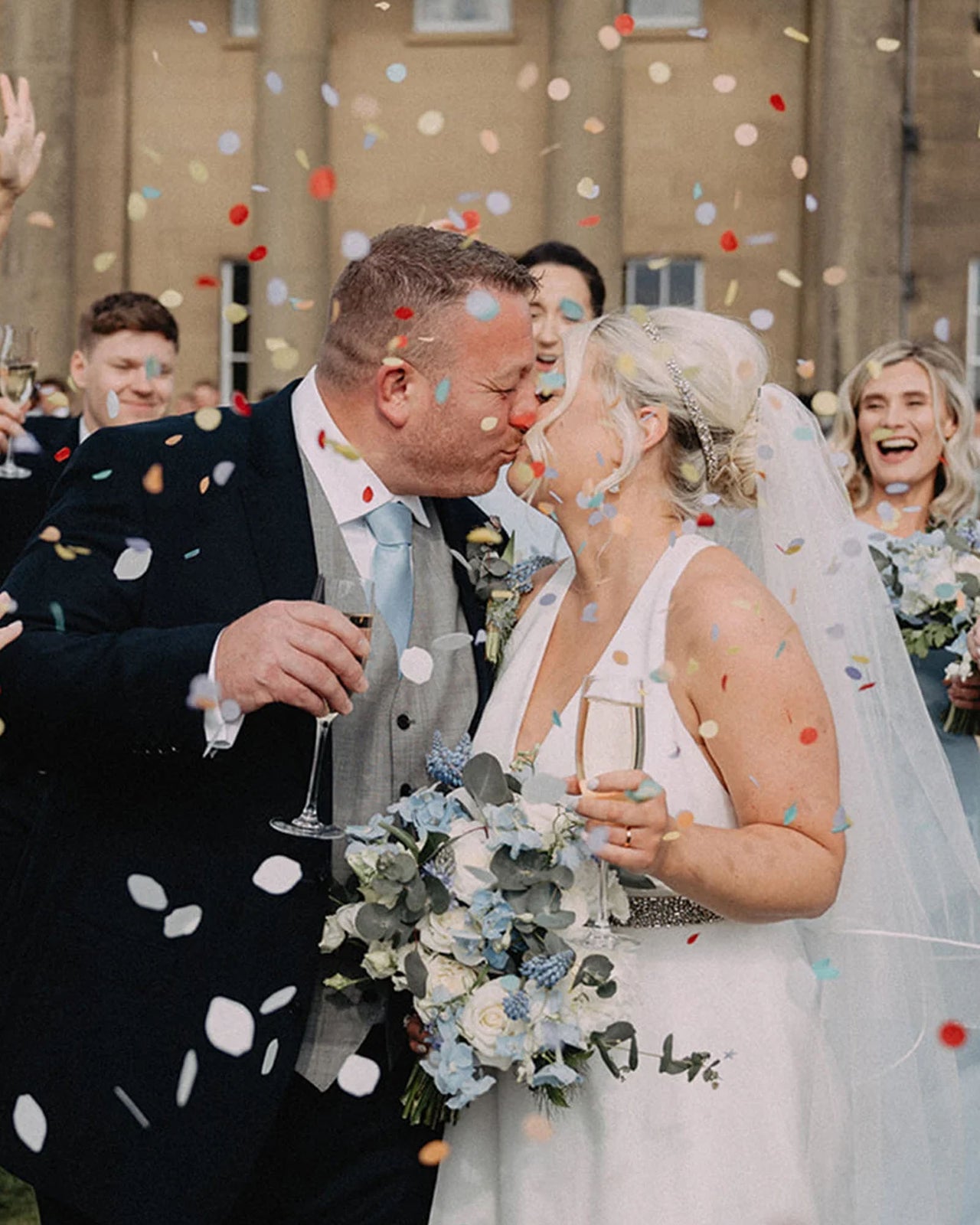 Hannah & Tim's English Country House Wedding | Emmy London