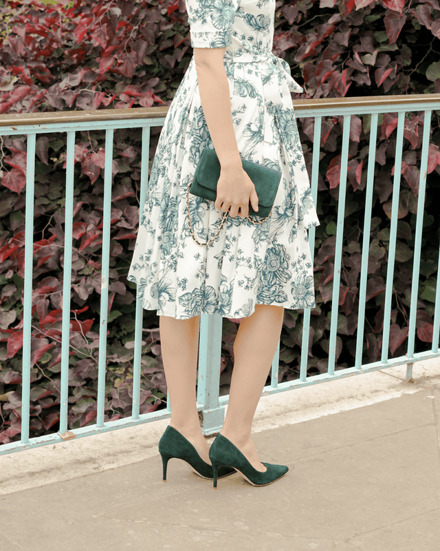 Claudia Slim Heel Shoes | Emmy London