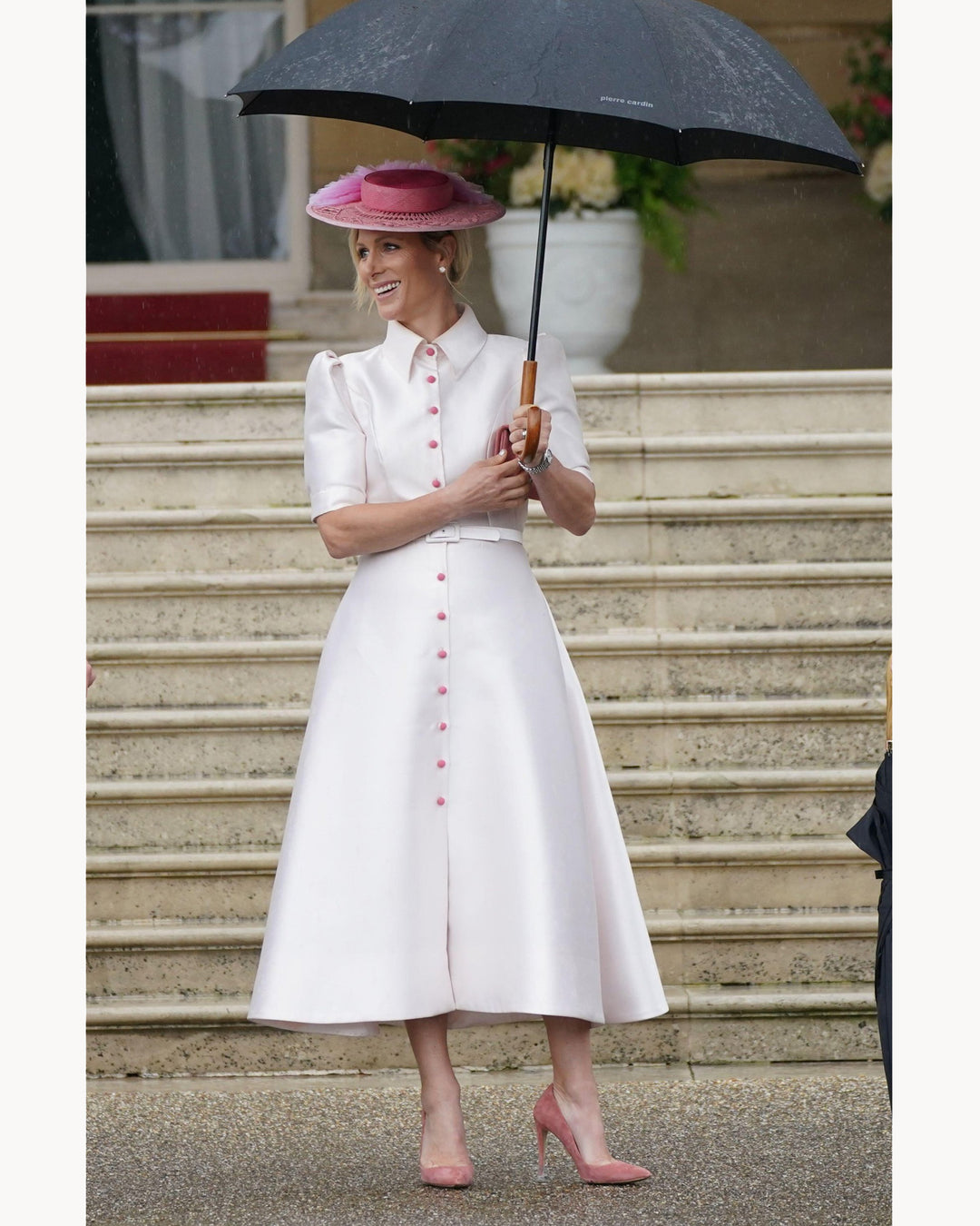 Zara Tindall's Emmy London Ensemble: A Royal Garden Party at Buckingham ...